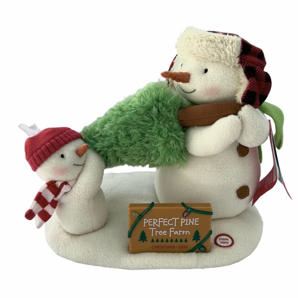 Hallmark | Holiday | New Hallmark The Perfect Tree Snowman Plush Sound ...